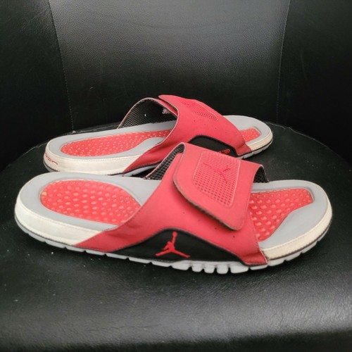 Jordan Hydro Slides Retro 4 Toro Men's Size 12 Red Slippers | eBay UK
