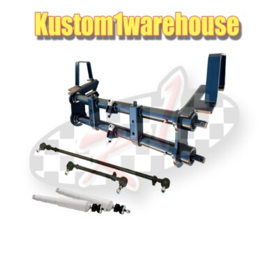 4 inch narrow tig welded chromoly VW link king pin front end beam ...