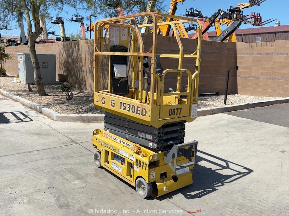 2019 GMG 1530-ED 15' Electric Scissor Lift Man Aerial Platform -Parts ...