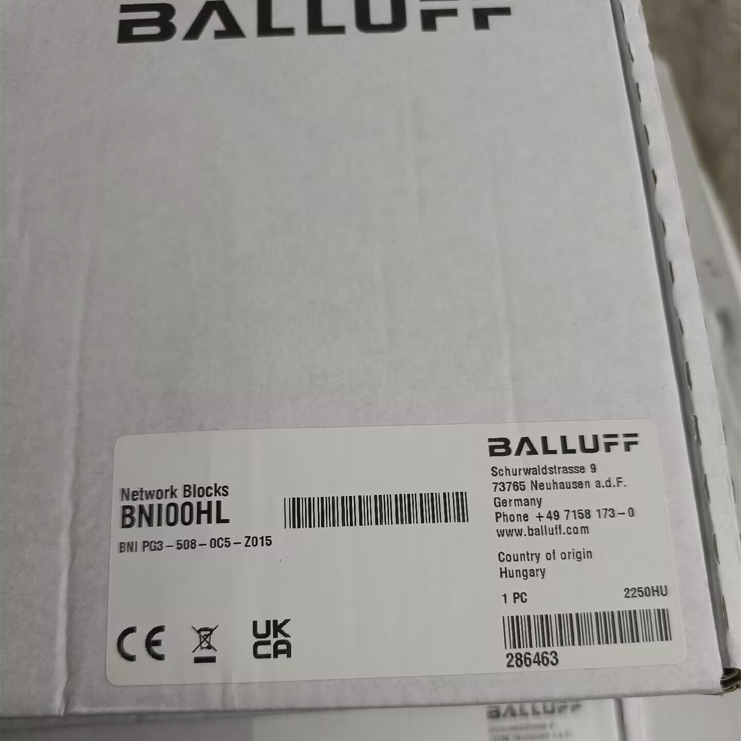 1PCS BNI00HL BNI PG3-508-0C5-Z015 Balluff Module Brand New fedex or DHL ...