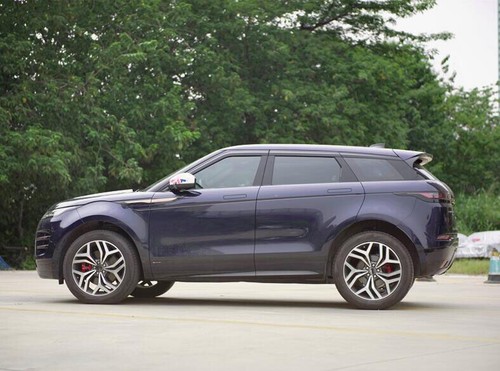 Black Window Visor Vent Shades Sun Rain Guard For LR Range Rover Evoque ...