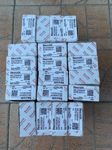 A Lot 22 pcs. Rexroth R16228242Z B.RUNNER BLOCK CS KWD-020-SNS-C2-N-1 ...