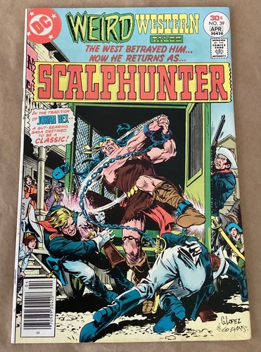 Weird Western Tales Scalphunter comic book #39 1977 vintage DC 1st ...