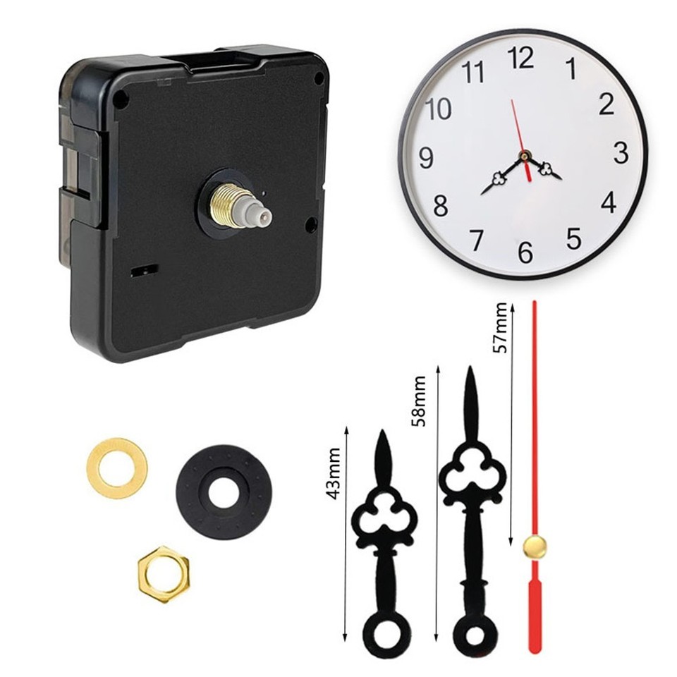 Clock Repair Kit Accurate Clock Mechanism Accurate Timing Metal And ...