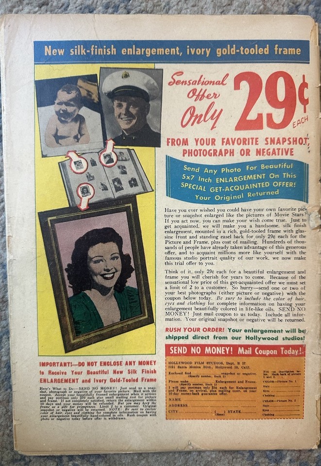 Haunt of Fear #9 1951 Pre-Code EC Comics Horror Fieldstein Cover | eBay