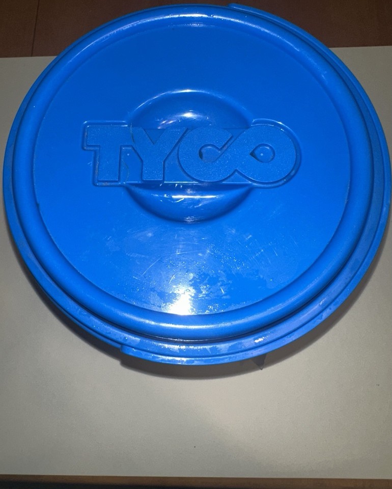 Vintage TYCO Pre-School Super Blocks Bucket with Tyco Parts Pre-owned ...