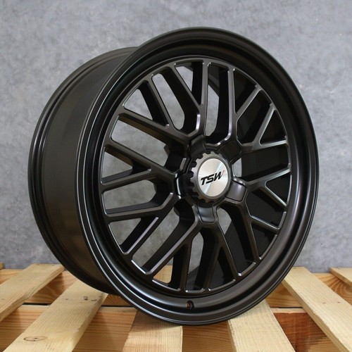 TSW Hockenheim S Gloss Black 20x8.5 +20 5x120 Wheels Set Of Rims | eBay