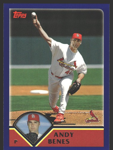 Andy Benes #123 2003 Topps St. Louis Cardinals | eBay