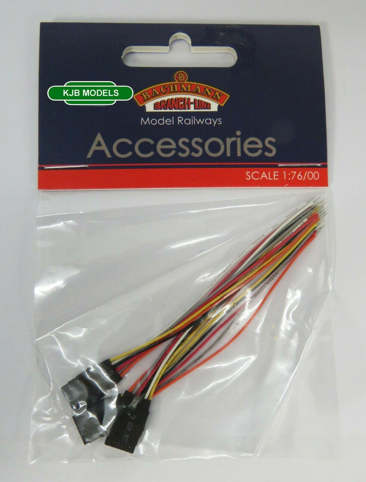 BNIB Bachmann 36-562 6 Pin Decoder Socket with Wiring Harness (x3 ...