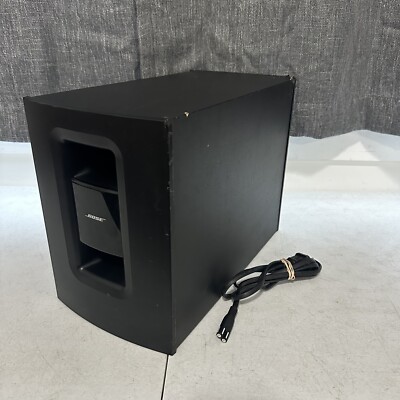 Bose CineMate 1 SR Subwoofer Black Digital Wireless Home Theater ...