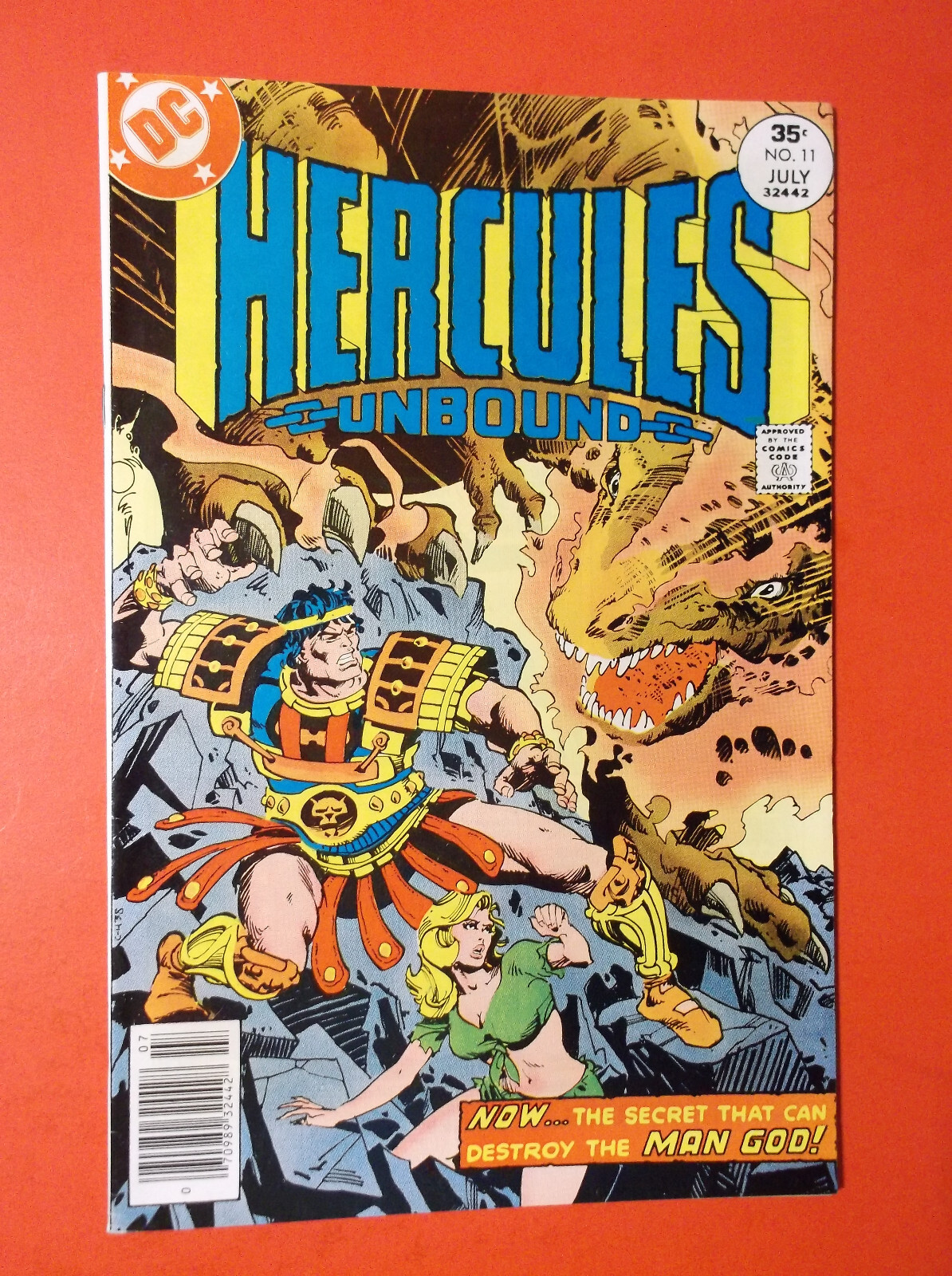 HERCULES UNBOUND # 11 - VF 8.0 - 1977 WALT SIMONSON COVER- DARK SIDE OF ...