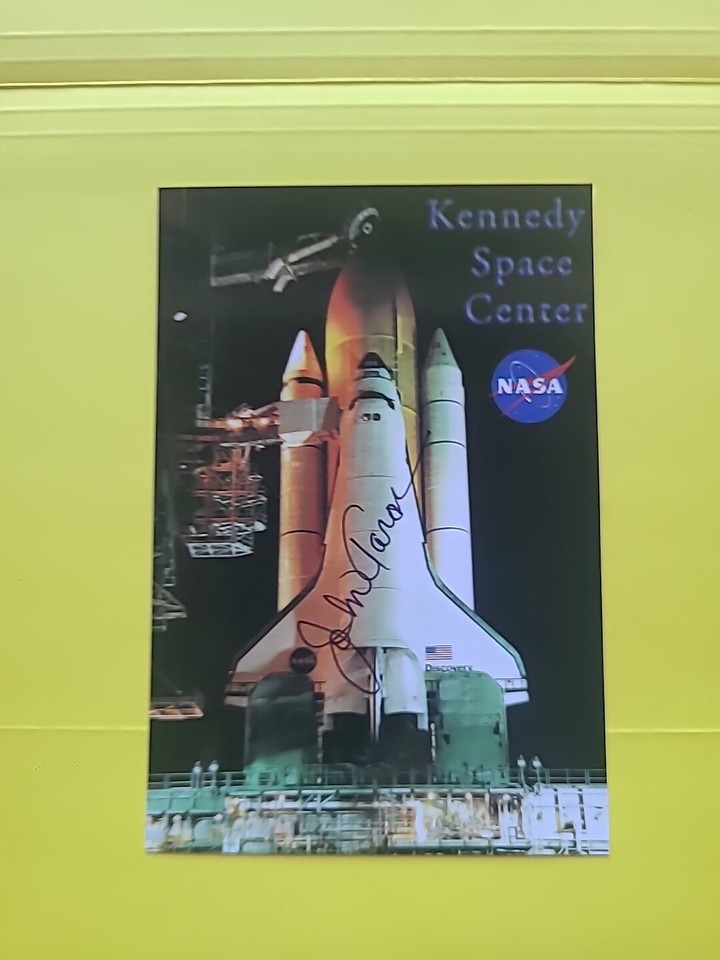 John Aaron NASA, Signed 4x6 Space Shuttle Photo. | eBay