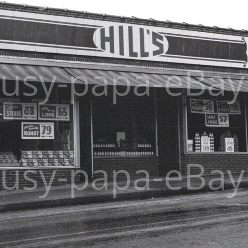 1930s Hill's Shop Store Storefront William Hughes Duryea Islip New York ...
