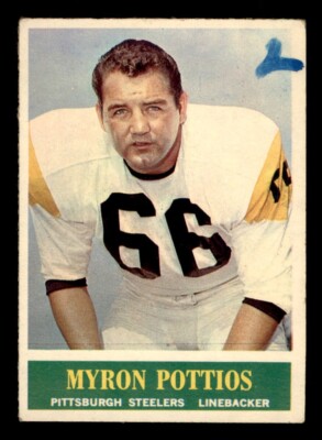 1964 Philadelphia Football #149 Myron Pottios GD *e1 | eBay
