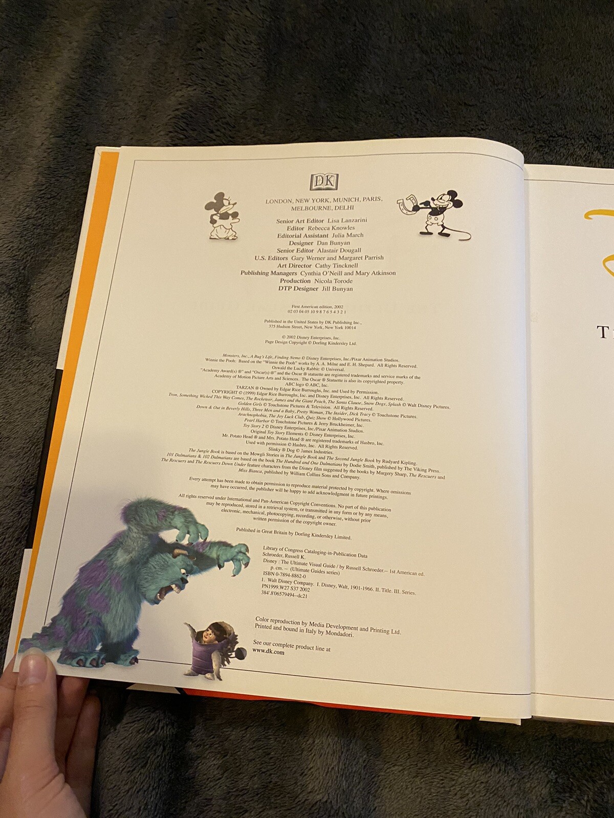 Disney The Ultimate Visual Guide DK Hardcover Book 2002 - See photos ...