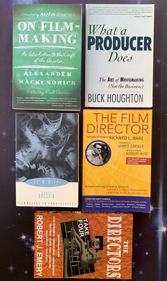 5x Books on Filmmaking Movie Making Directors Directing Producing Film ...