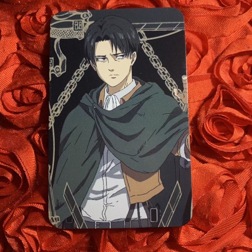 Levi Ackerman ATTACK ON TITAN BLUE EYES Edition Anime Goddess Card 1 | eBay