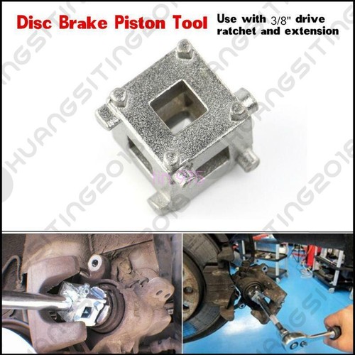 Disc Rear Brake Piston Caliper Wind Back Cube 3/8" Drive Tool Calliper ...