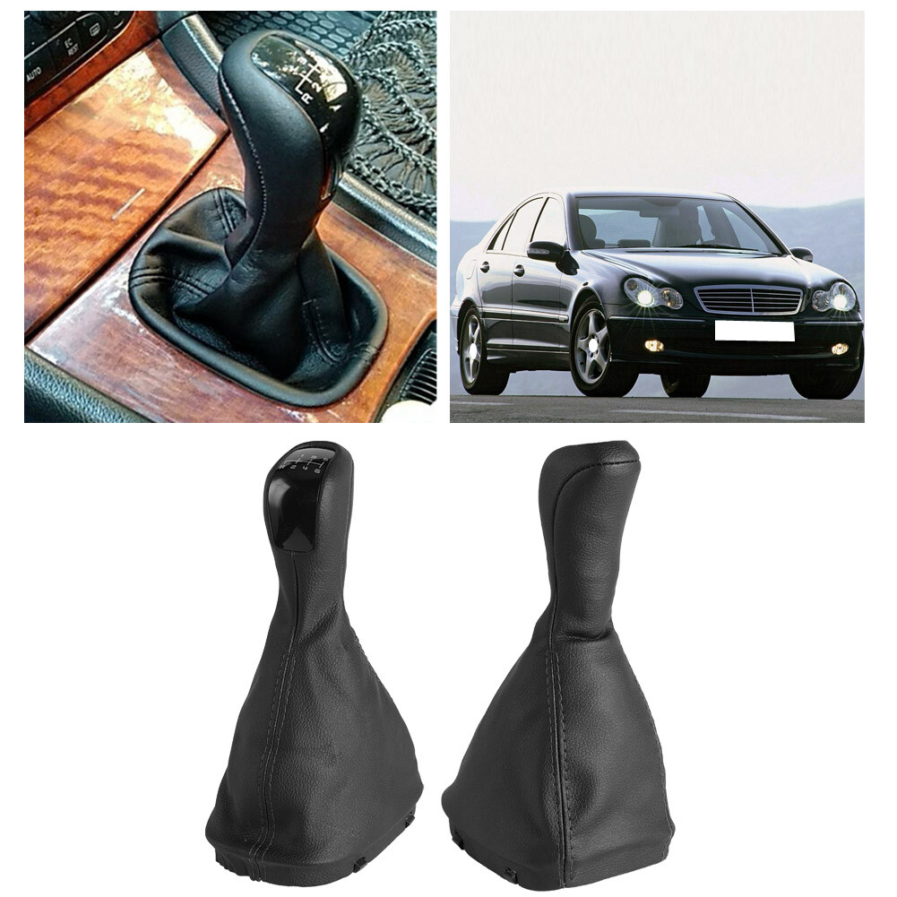 Car Auto 6 Speed Gear Shift Knob Gaiter Boot Cover For C Class | eBay