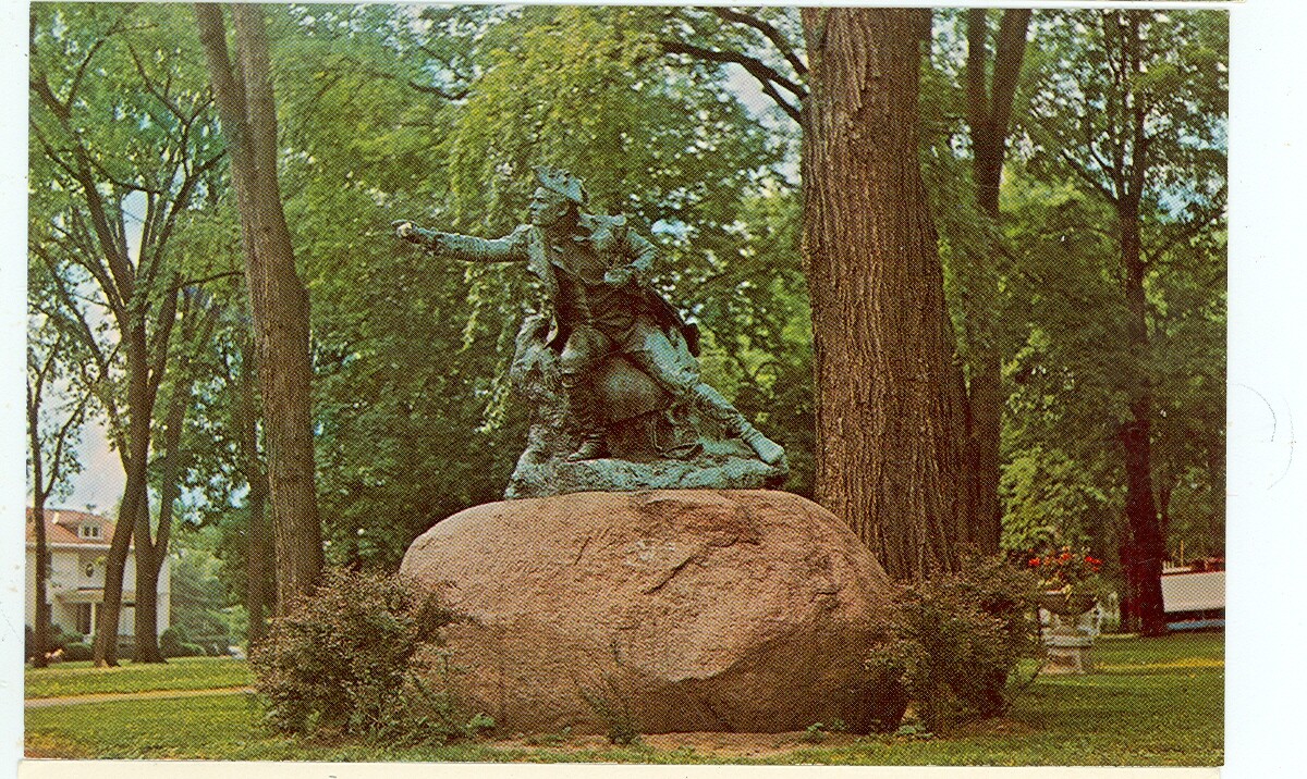 HERKIMER, NEW YORK-MYERS PARK-MONUMENT-GENERAL HERKIMER-(NY-H*) | eBay
