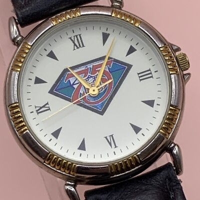 Womens 35mm NFL 75 Years Fossil Watch ZC-00345 Nice Condition Leather ...