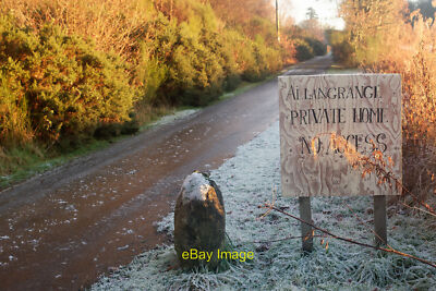 Photo 6x4 Entrance drive to Allangrange Tore No longer the recommended ...