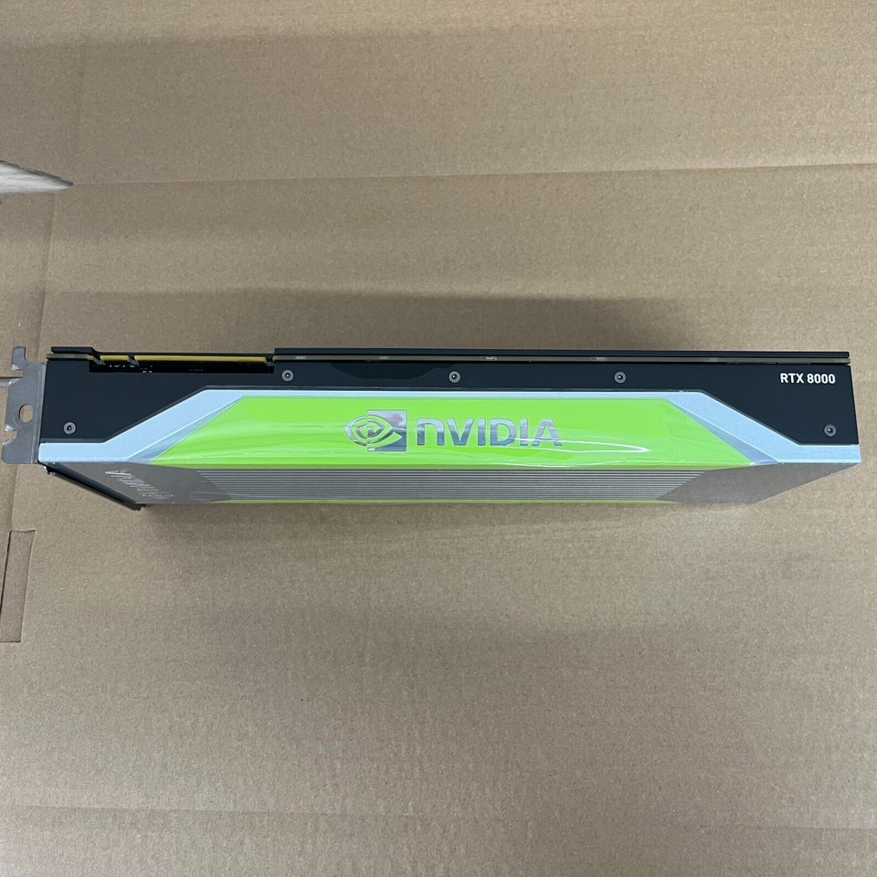 Nvidia Quadro RTX 8000 Passive Cooling 48GB Turing GPU DDR6 Graphic ...