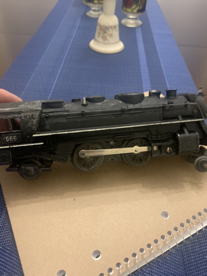 Marx 666 Steam Engine Die Cast Used Normal Wear See Pics | eBay