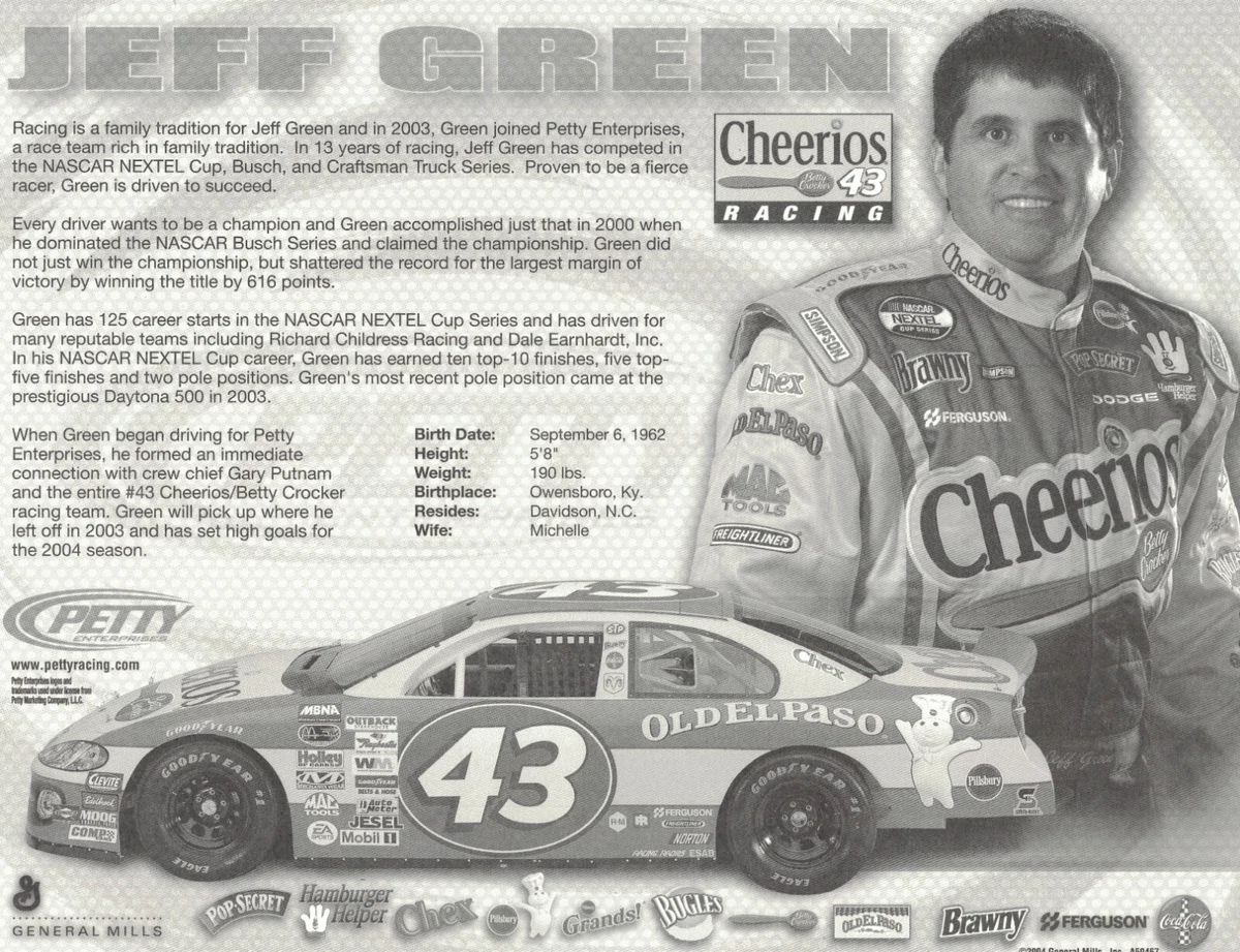 Jeff Green Nascar Driver