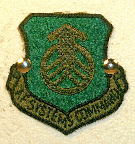 USAF US Air Force Systems Command AFSC Badge Insignia Subdued Patch ...