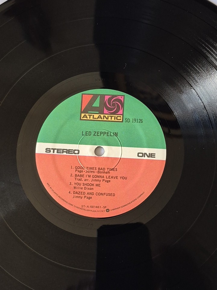 Led Zeppelin LP by Led Zeppelin ATLANTIC SD 19126 Reissue | eBay