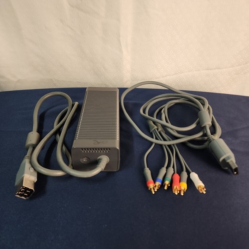 Genuine Microsoft Xbox 360 Power Adapter w/ Component HD AV Cable | eBay