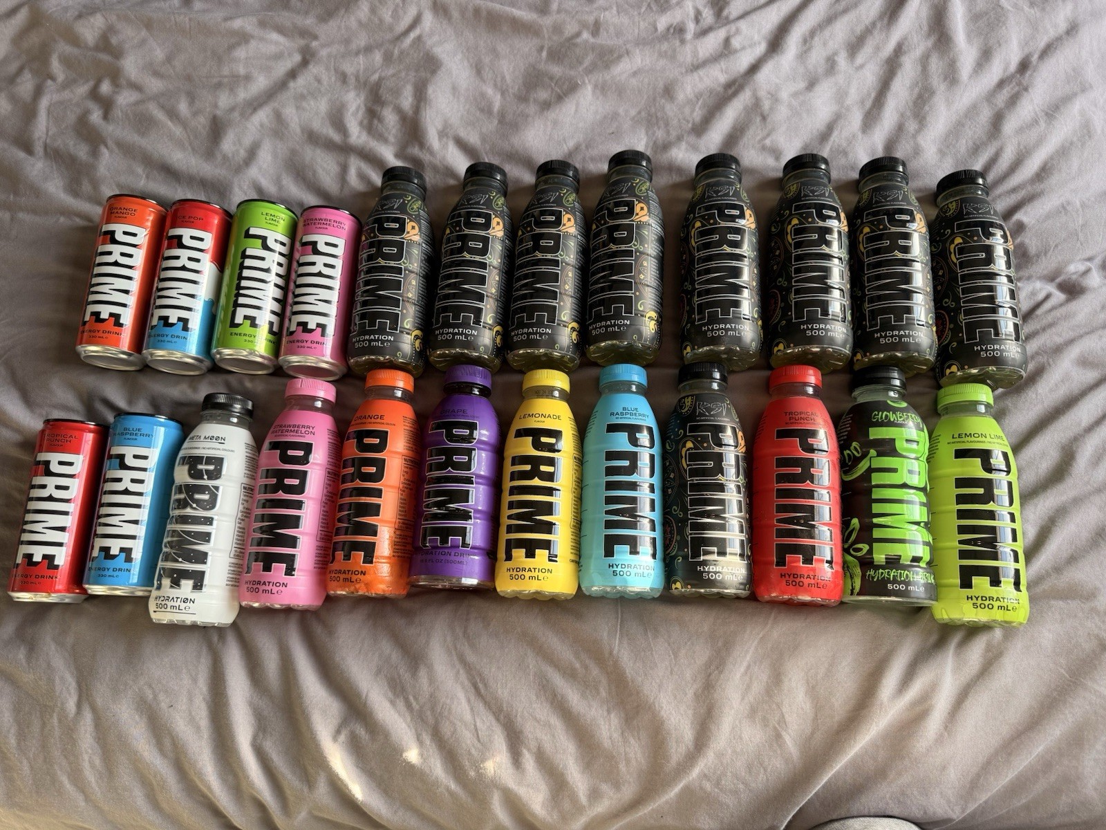 Prime Hydration & Energy original collection - full bottles | eBay UK