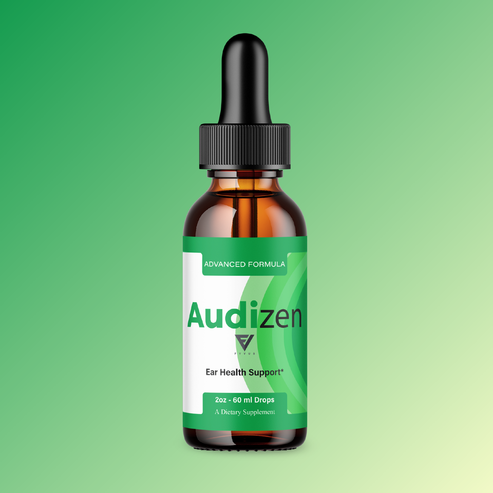Audizen Drops Tinnitus Suppport Audizin Supplement, Audizen Max (2oz ...