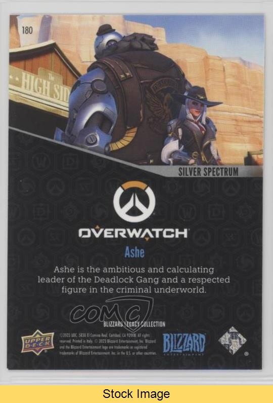 2023 Upper Deck Blizzard Legacy Collection Silver Spectrum Ashe #180 ...