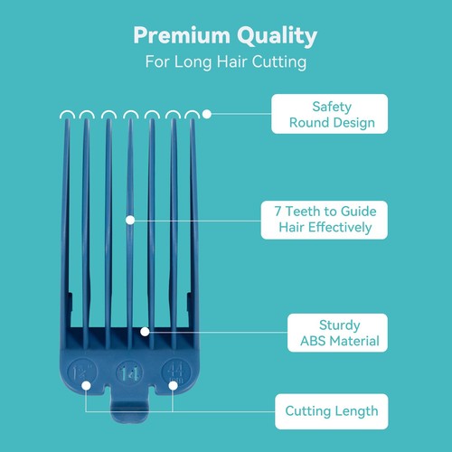 Clipper Guards 16 14 12 10 Fits for Most Wahl Clippers and Babyliss ...