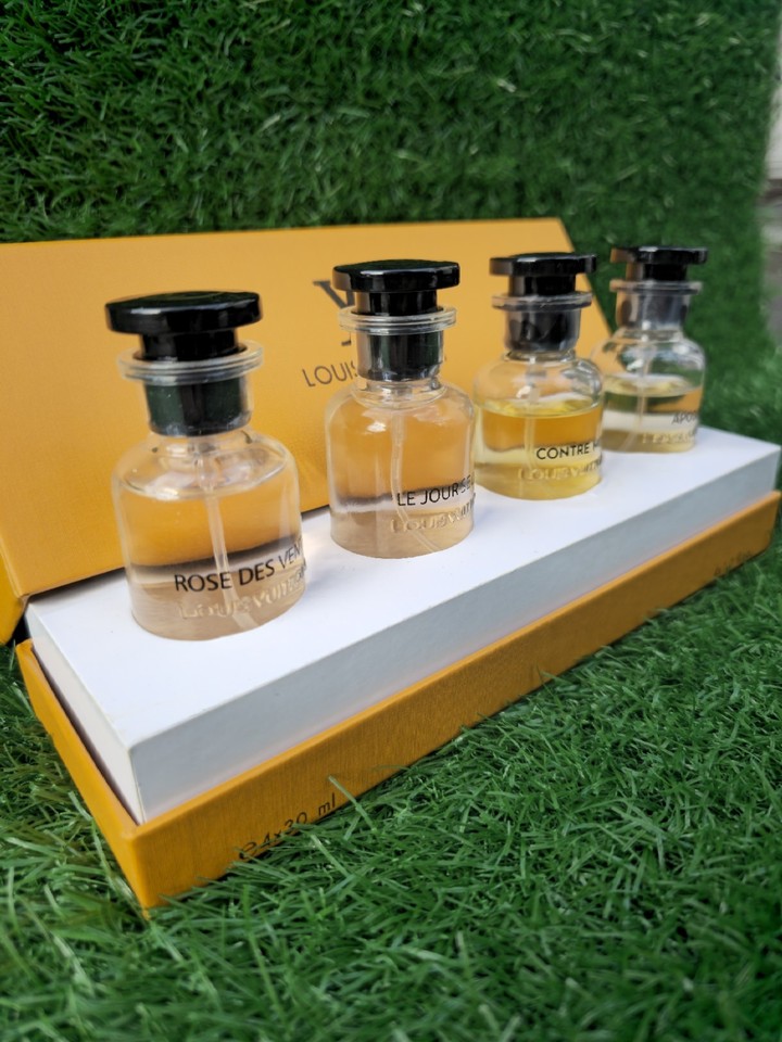 Louis Vuitton LV 4x30ml Womans Perfume Samples Lot of 4 Gift Set ...