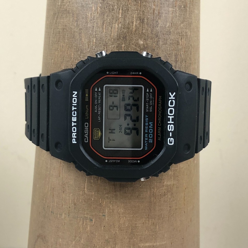 Rare 1983 Casio G-Shock Men DW-5000 (240) Japan Digital Watch | eBay