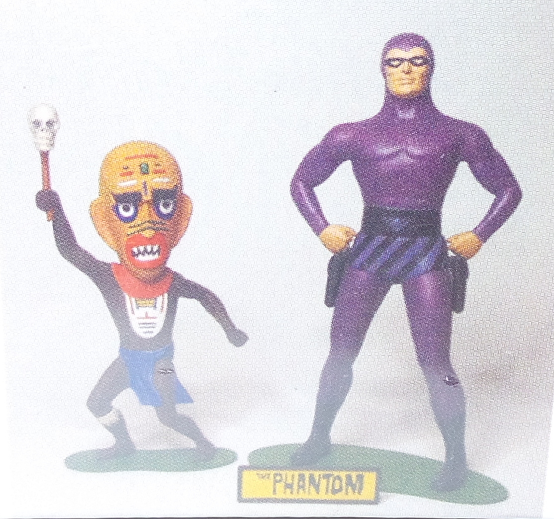 THE PHANTOM : THE PHANTOM & THE VOODOO WITCH DOCTOR MODEL KIT BY ...