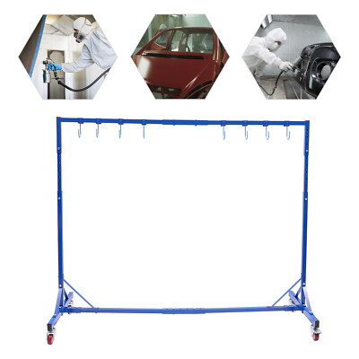 Painting Hanger Rack Adjustable Painting Stand Automotive Painting ...