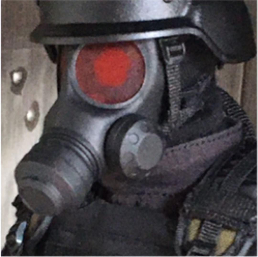 Reference exhibit Resident Evil RE2 Hank Gas Mask 1 6 New model | eBay