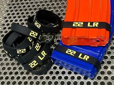 22 LR Magazine ID Bands .22 Long Rifle MAG ID BAND FREE SHIPPING 4,6,10 ...