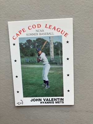 John Valentin # 138 1988 P&L Promotions Cape Cod League Card | eBay