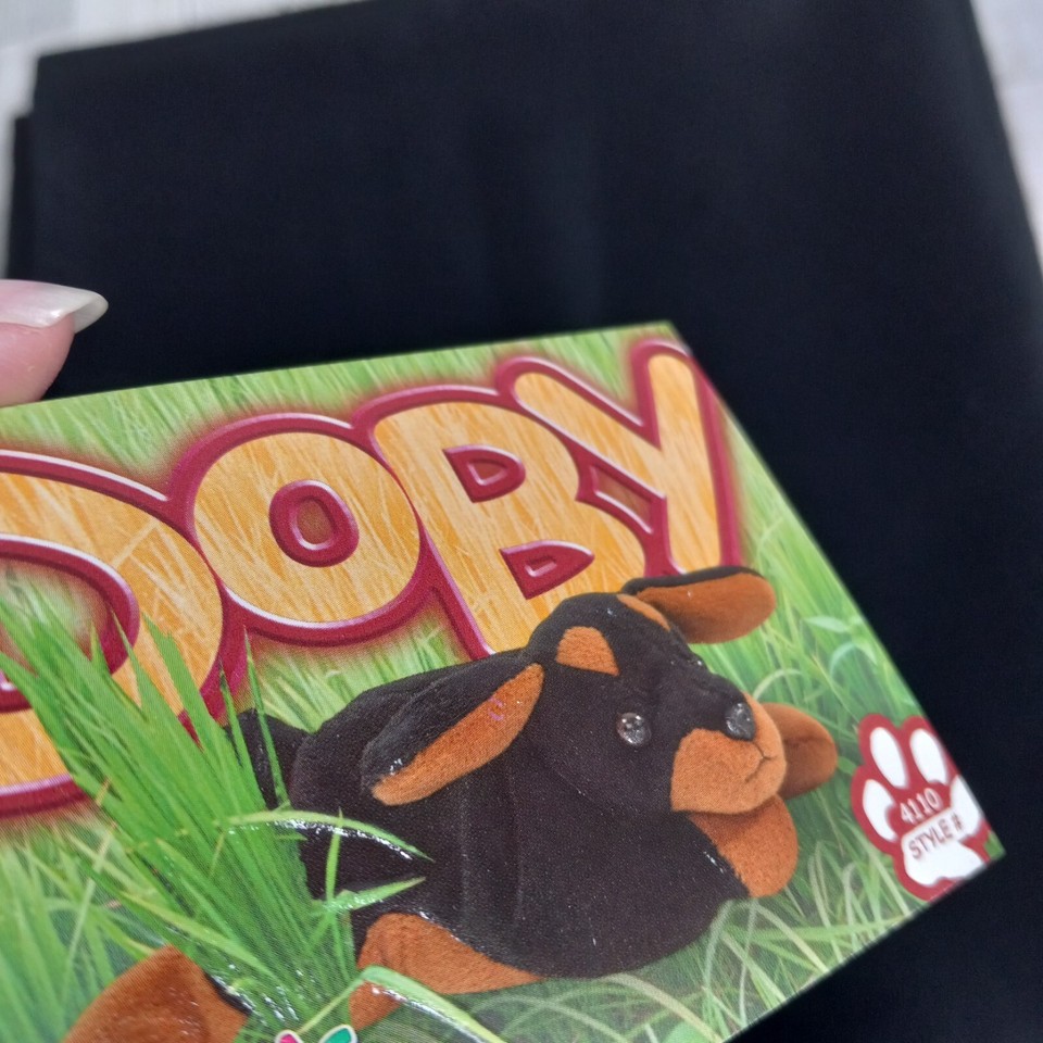 TY Beanie Babies BBOC Card Series 3 Common DOBY the Doberman 1999 | eBay