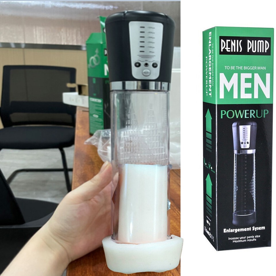 Vacuum Pene Pump for Male ED Enhancement Erectile Enlargement Pene ...