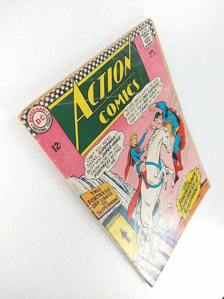 Action Comics #336 Superman Supergirl (1966 DC Comics) 1st Akvar ...