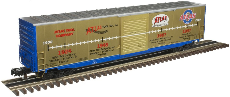 Atlas O 3 Rail 60' Auto Parts Boxcar - Atlas 50th Anniversary Item ...