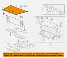 GM OEM Interior-rear-luggage Compartment Cover 15231338 for sale online ...