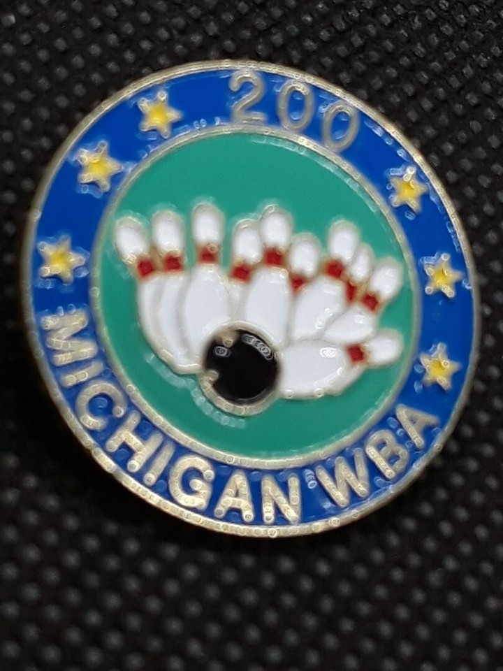 Vintage Michigan WBA 200 Club Lapel Pin ~ Ships FREE | eBay