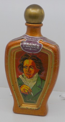 1973 JIM BEAM WHISKEY COLLECTOR BOTTLE, DECANTER, LUDWIG BEETHOVEN | eBay